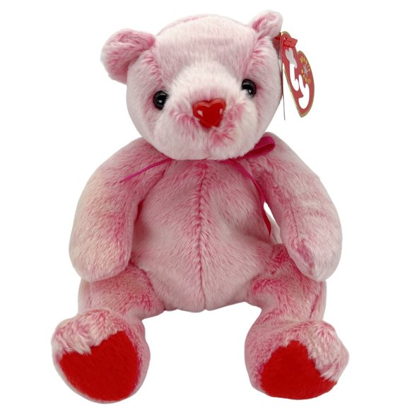Ty | Toys | Ty Beanie Baby Romance The Bear Plush Stuffed Animal 20 ...